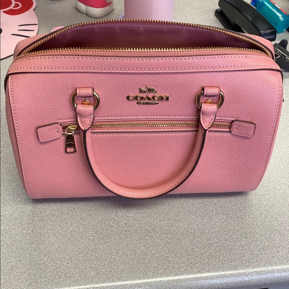 Coach | Bags | Coach Rowan Pink Satchel Bag | Poshmark